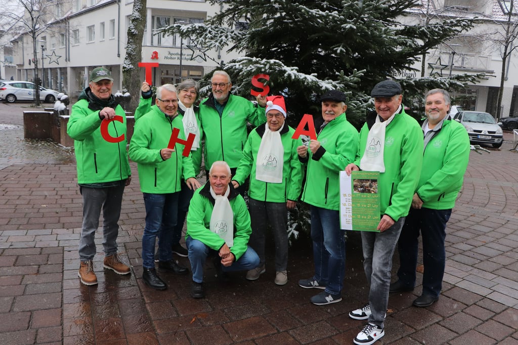 Weihnacht auf dem Holter Kirchplatz