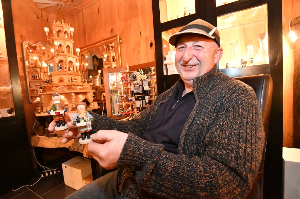 Hölzerner Bagno-Förster aus Sachsen