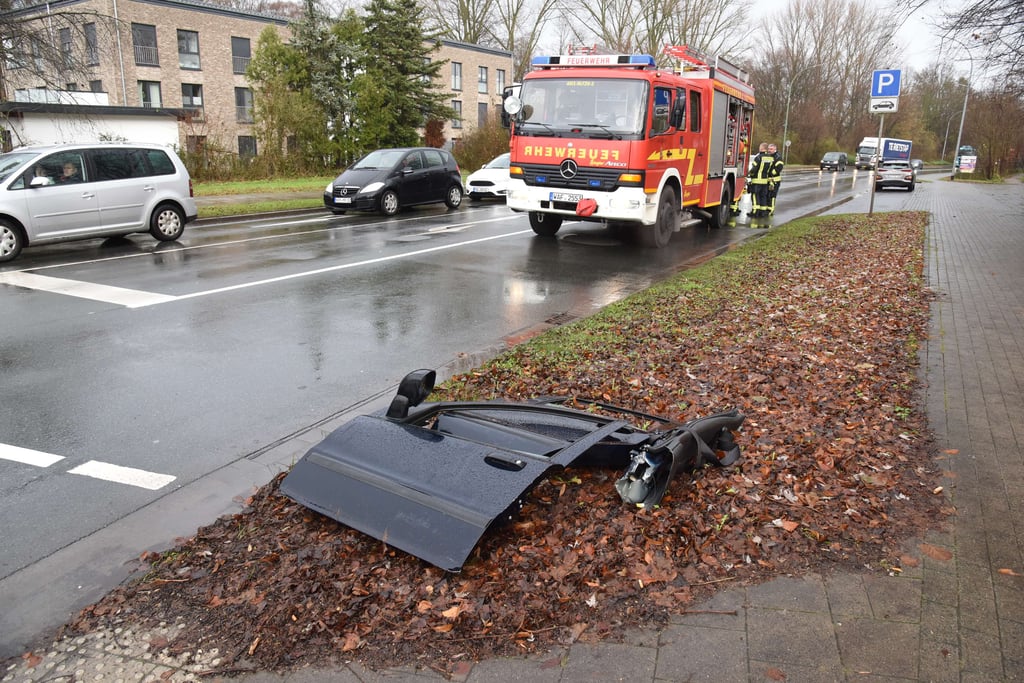 Unfall in Ahlen: 63-jährige Autofahrerin schwer verletzt