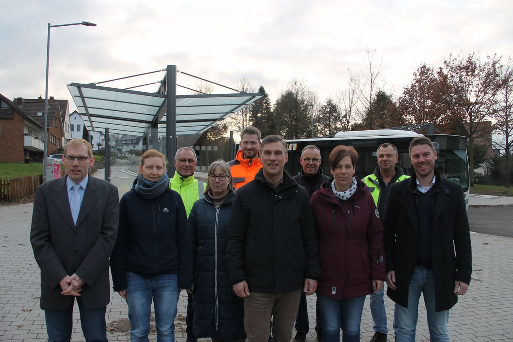 Vlotho: Neue Bushaltestellen für den Schulbusverkehr