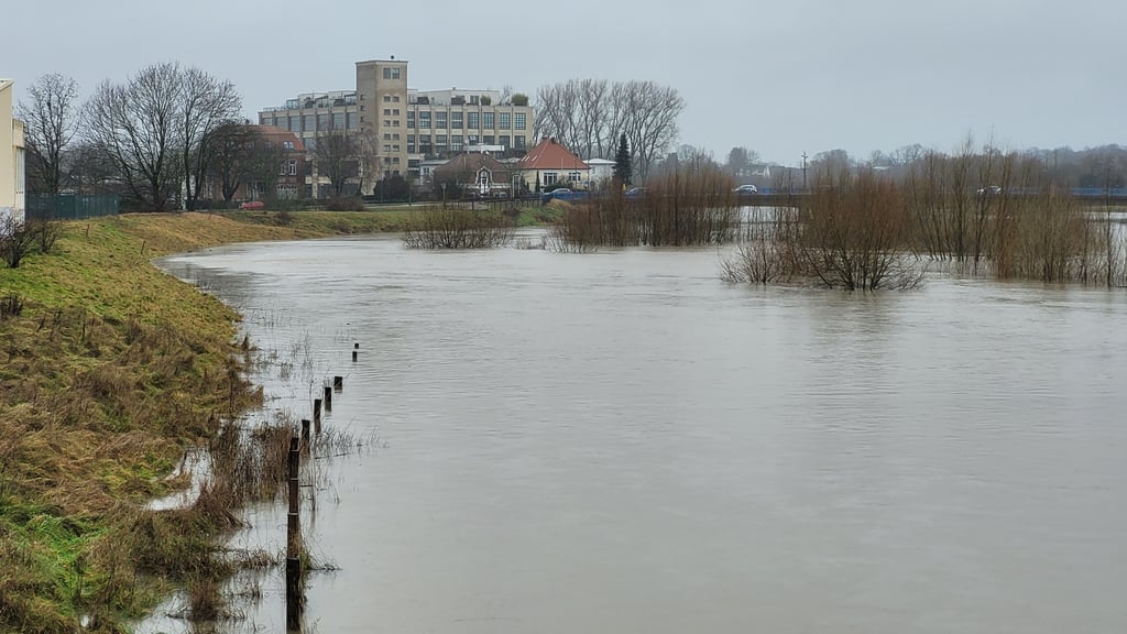 Hochwasser rund um Weihnachten in Greven 2023