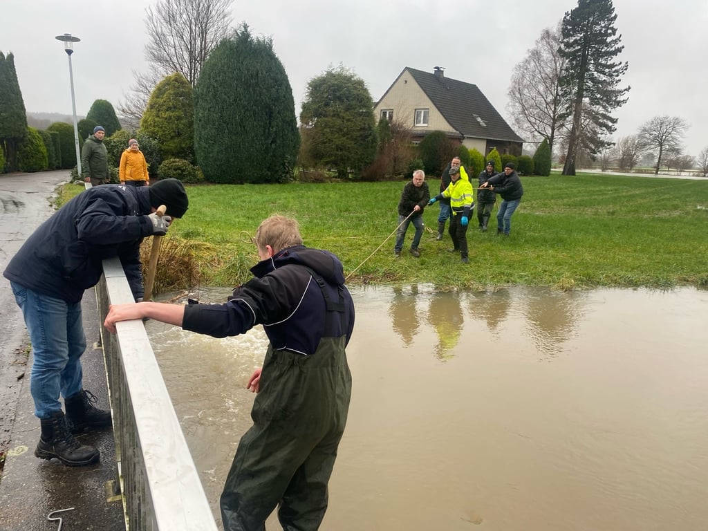 Kreis Herford: Hochwasserlage an Weihnachten spitzt sich zu