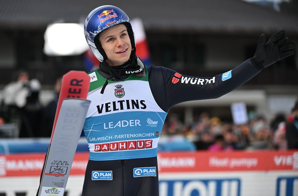 Tournee als Zweikampf: Wellinger bleibt knapp vor Kobayashi