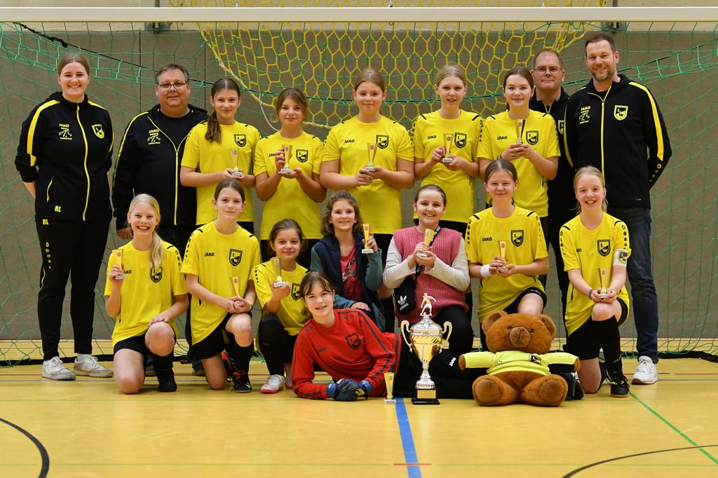 Hallenkreismeisterschaft der D-Juniorinnen