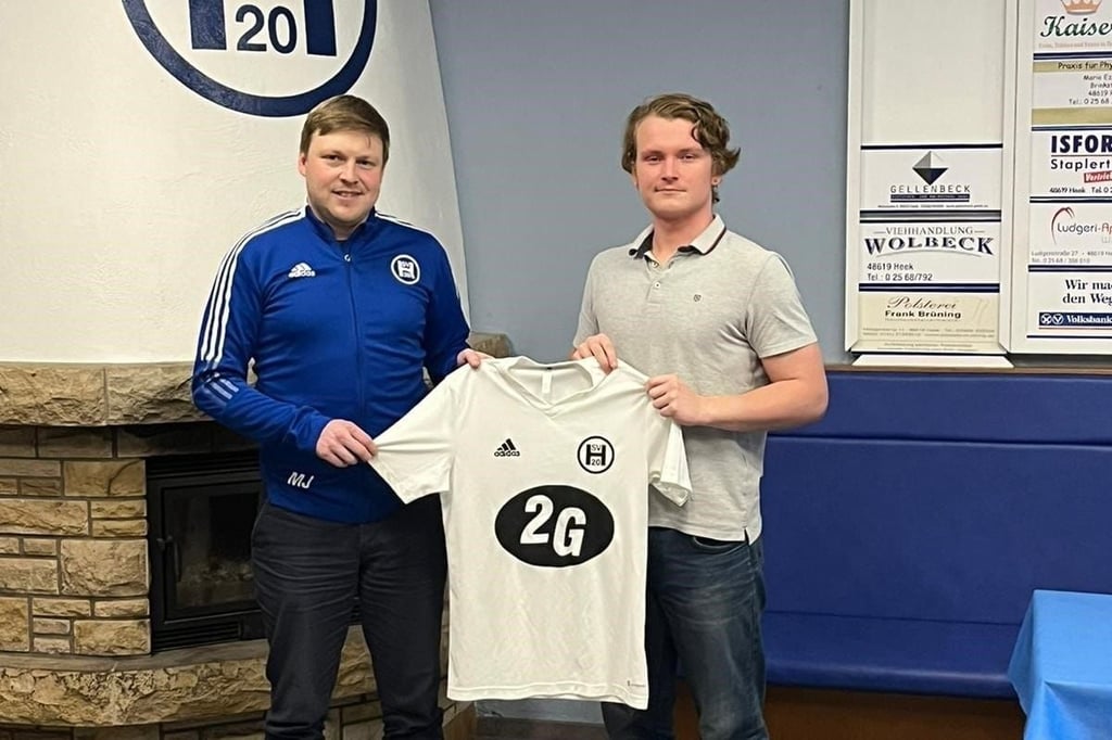 Raphael Meier hütet das Tor des SV Heek