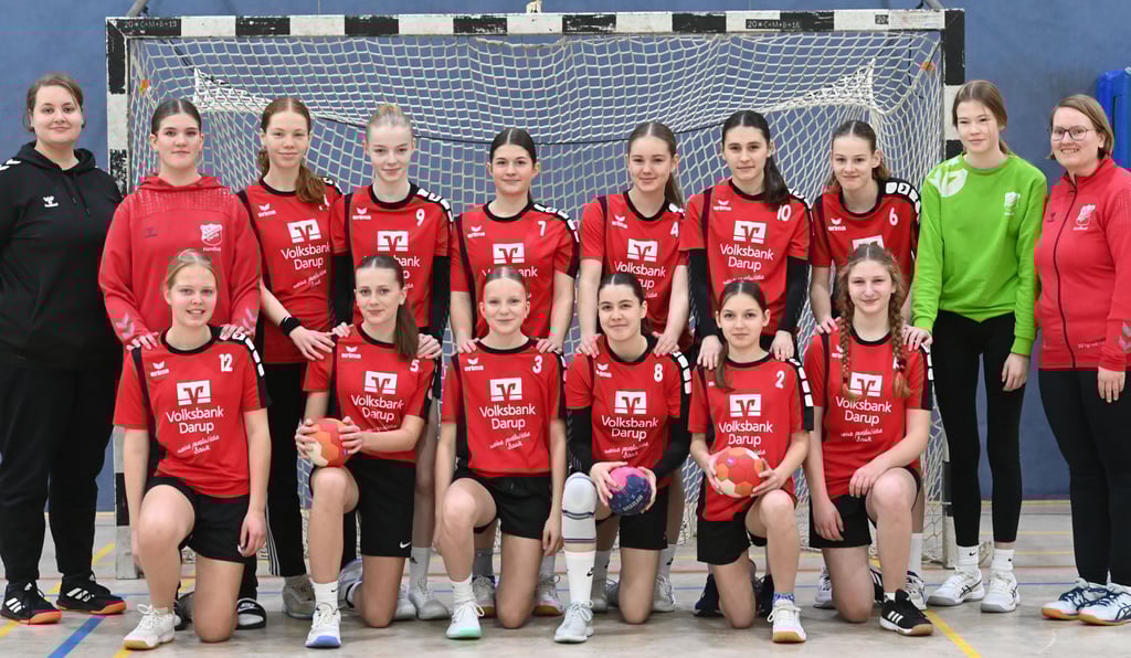 C-Mädchen von Borussia Darup gewinnen in Havixbeck