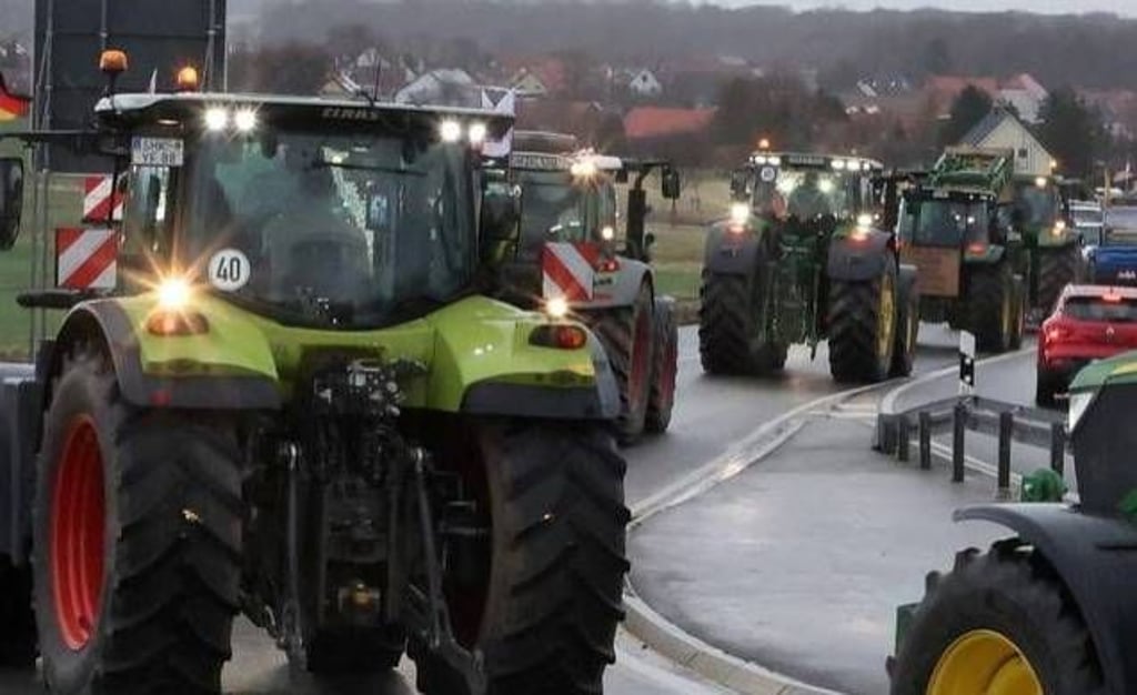 Trecker aus ganzem Kreis nach Nottuln