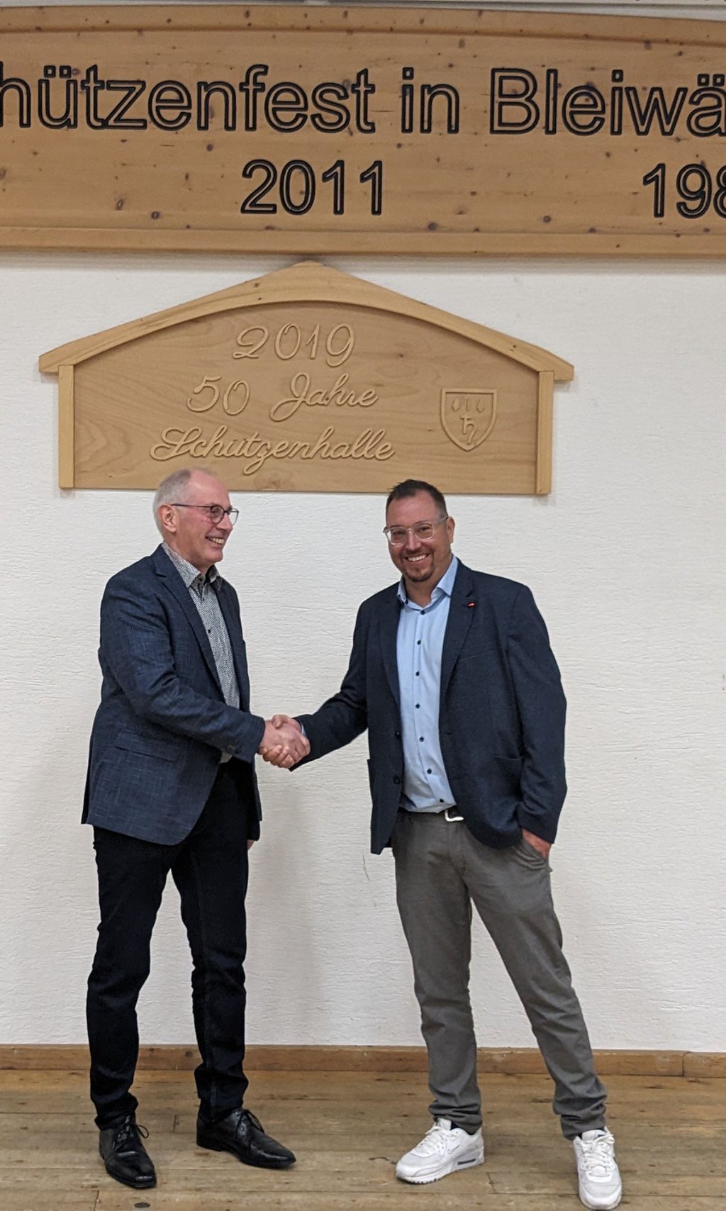 Sebastian Mester ist neuer Oberst der Schützen in Bleiwäsche