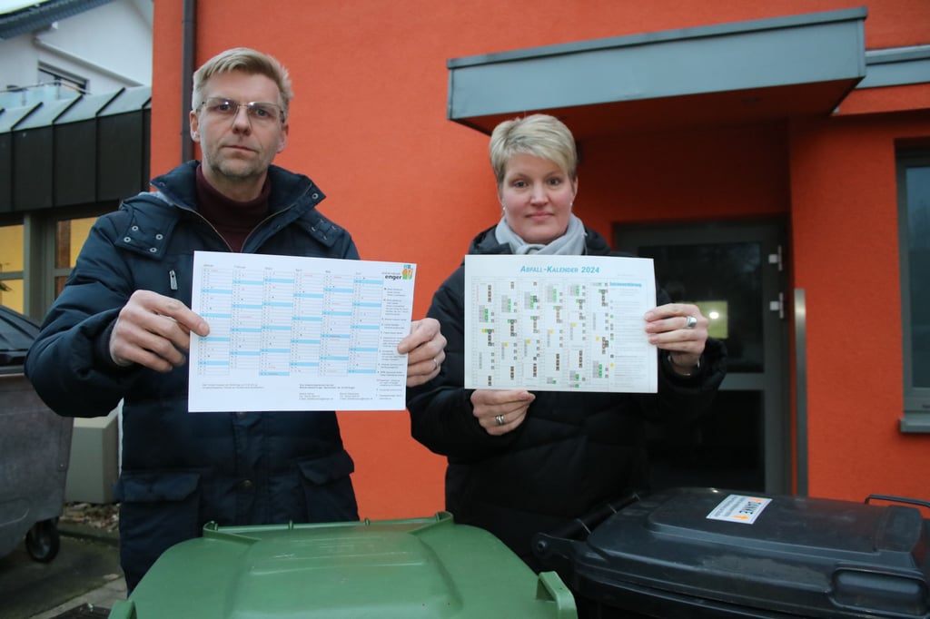 Enger: Abfallkalender sorgt für Verwirrung - Stadt klärt auf