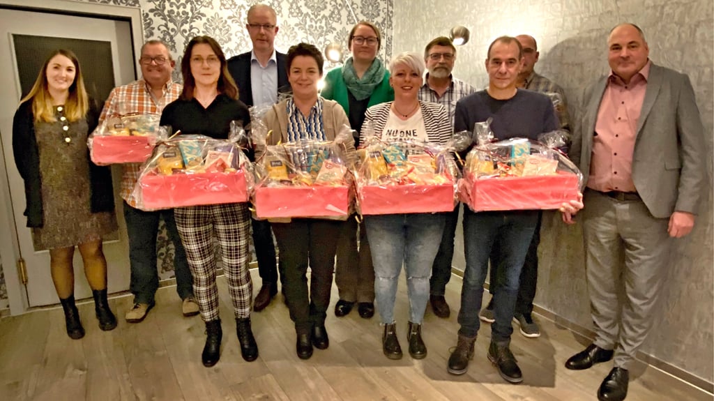 Struck-Leuchten Steinheim: Treue Mitarbeiter geehrt