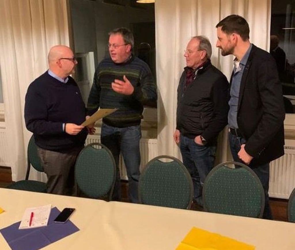 Landwirte nutzen die Gelegenheit zur Diskussion