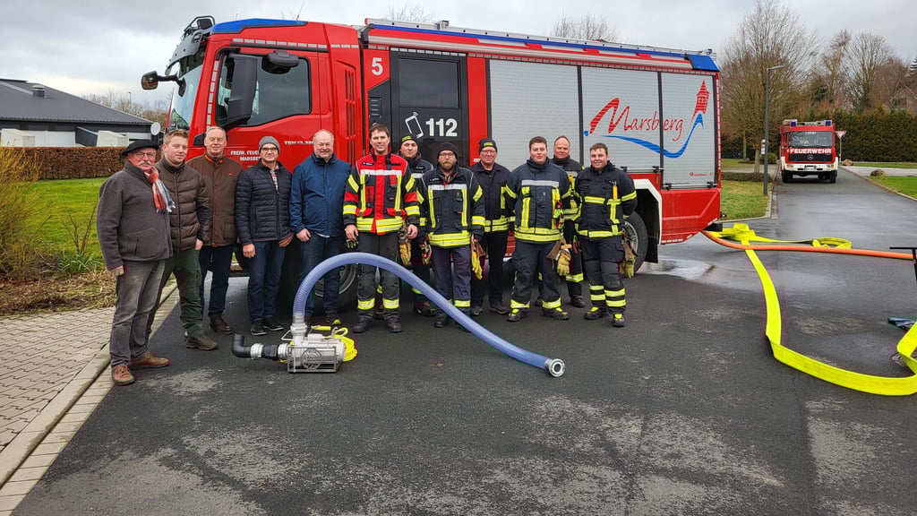 Jagdgenossen unterstützen Essenthoer Wehr