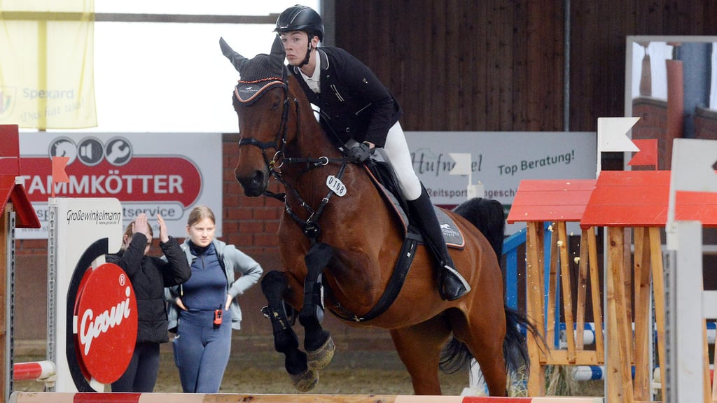 Nachwuchsreiter sind auf dem Sprung