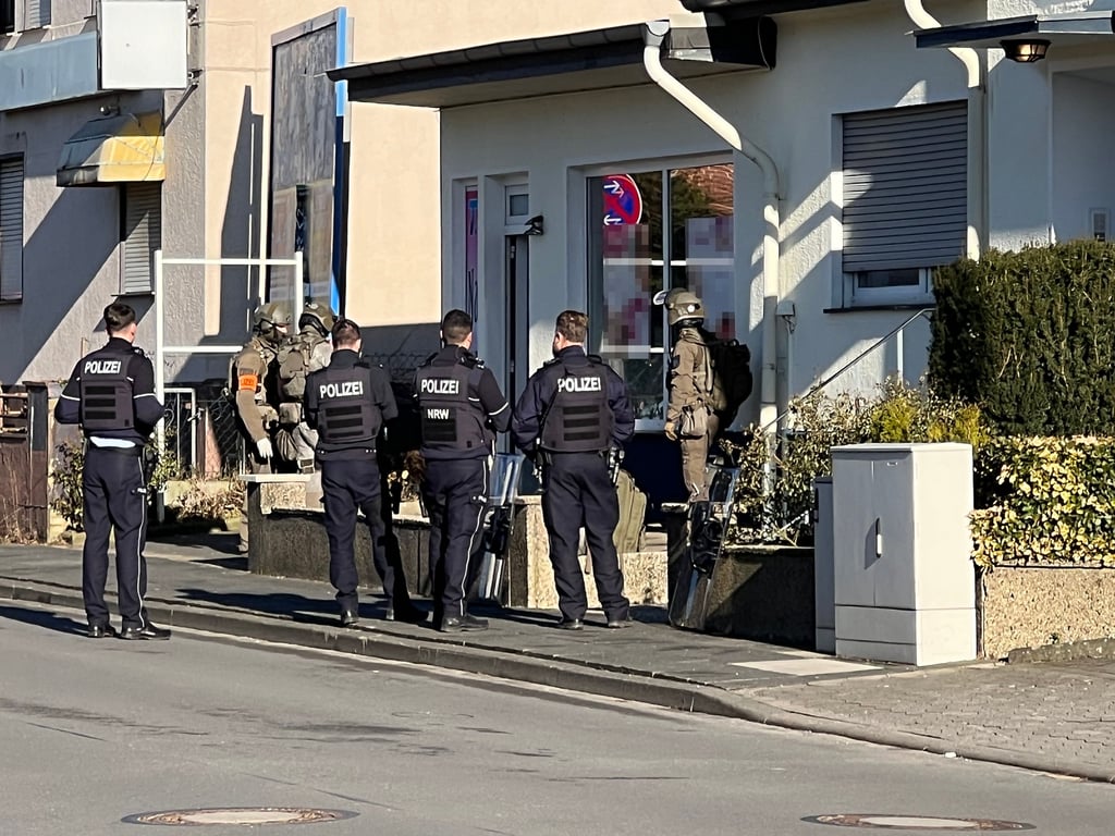 Bünde: SEK-Einsatz nach Familienstreit