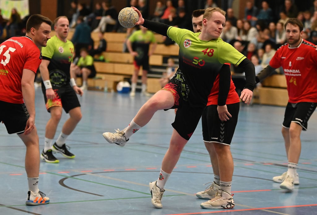 Starke Deckung des TV Friesen Telgte entnervt Preußen/Borussia Münster