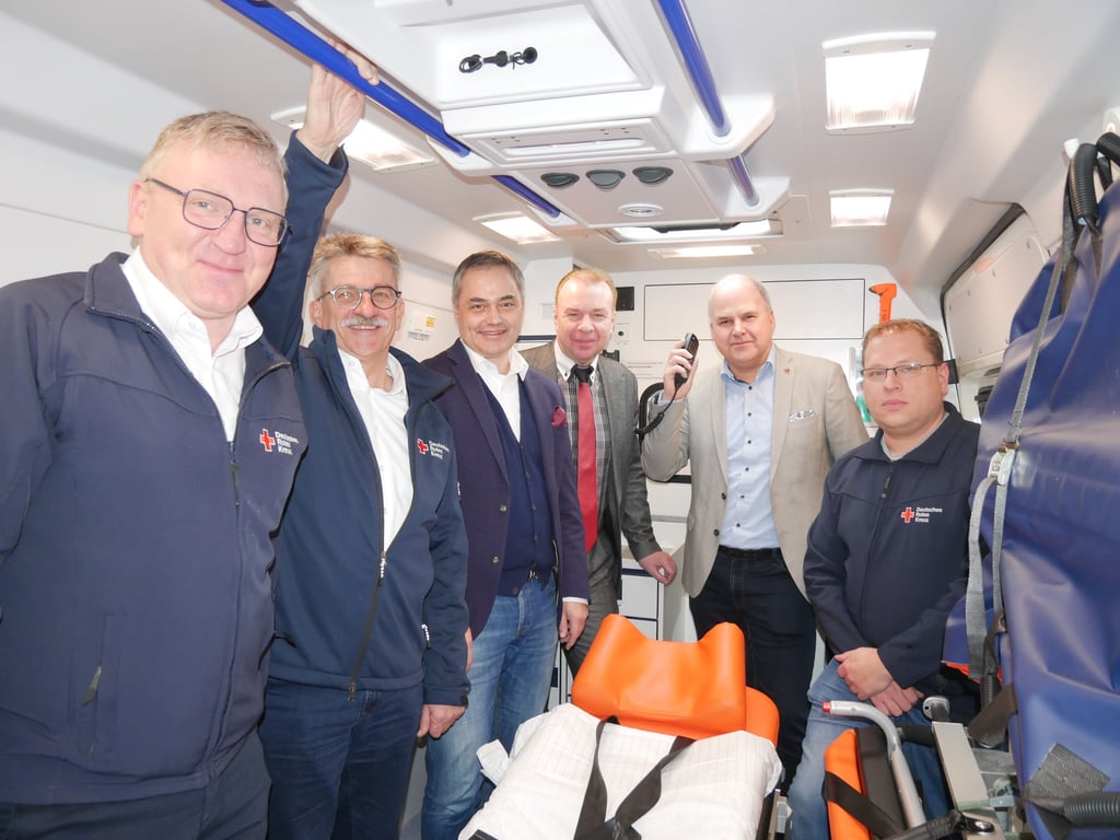 Bad Lippspringe: DRK-Rettungswache musste 2023 zu 2168 Einsätzen ausrücken