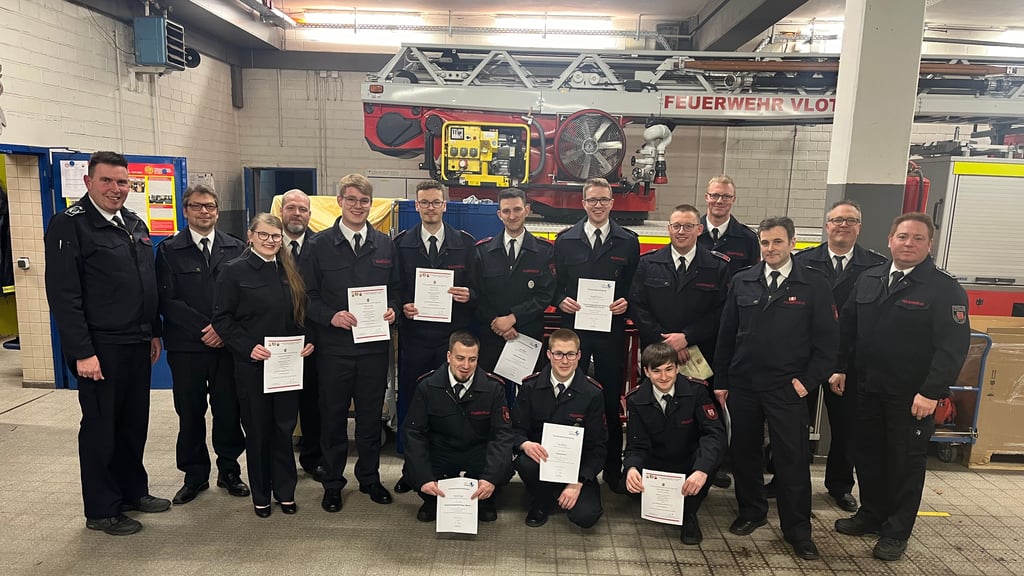 Löschzug Vlotho hat 216 Einsätze bewältigt