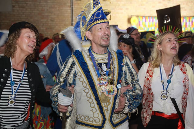 CcFfL-Karnevalsparty im Ballenlager Greven 2024