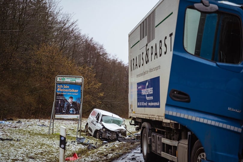 Horn: Letzte fünf Sekunden des tödlichen Unfalls auf der B1 aufgezeichnet