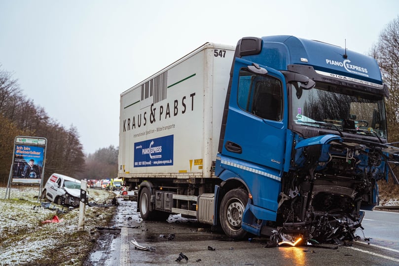 Horn: Letzte fünf Sekunden des tödlichen Unfalls auf der B1 aufgezeichnet