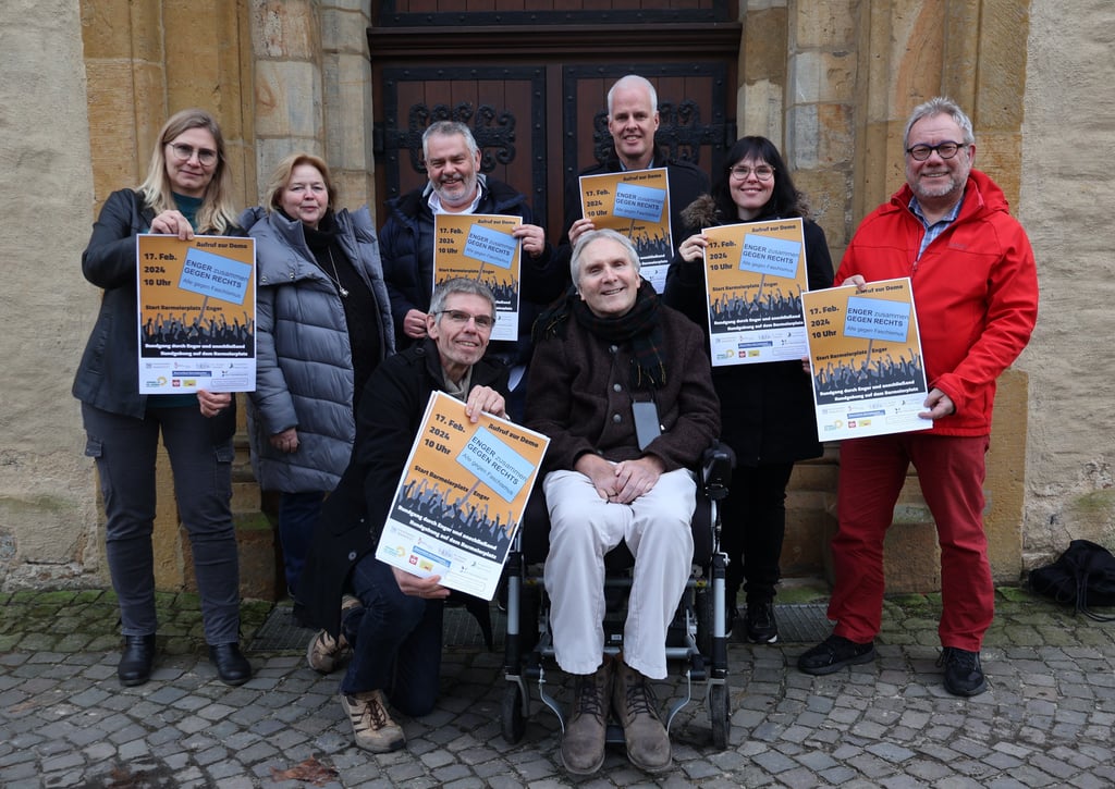 Enger: Bündnis ruft zu Demo gegen Rechtsextremismus auf