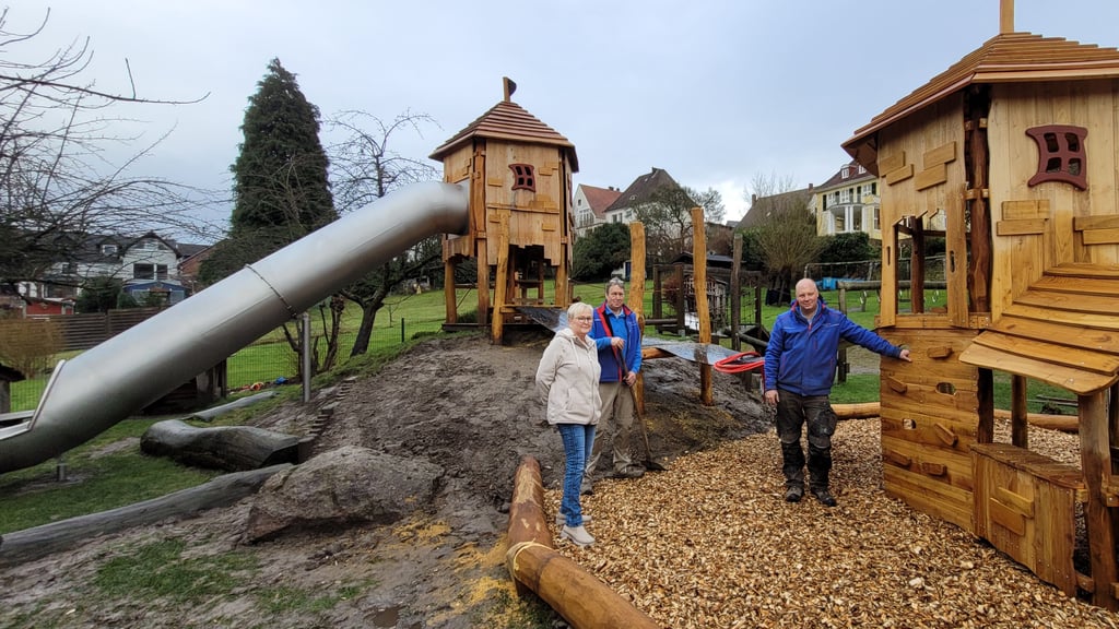Vlotho: Ritterburg der Kita St. Stephan ist fertig