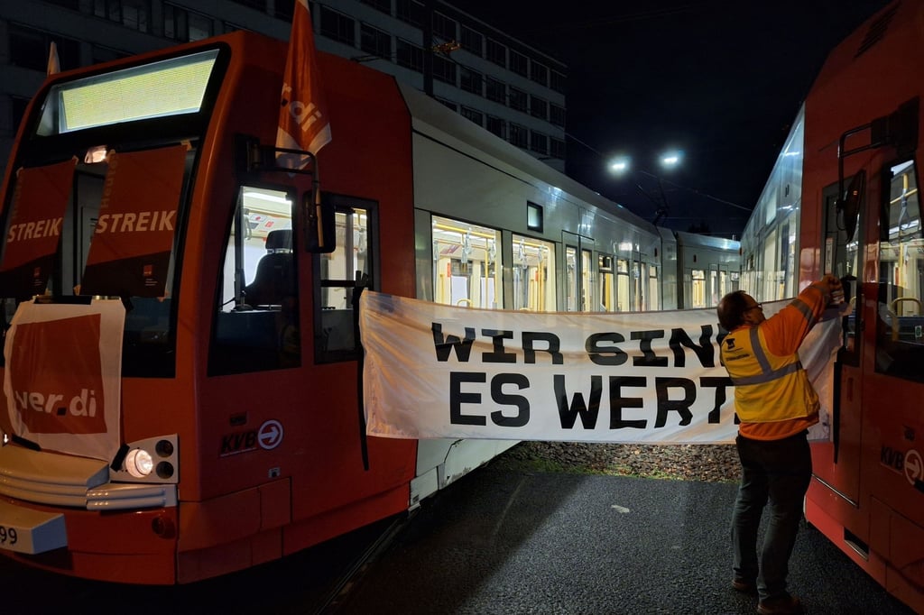 Nahverkehr-Warnstreik endet in der Nacht zu Freitag