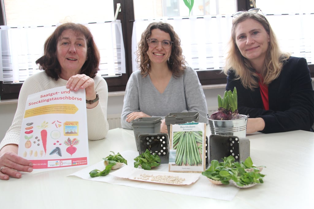 Enger: Erste Saatgut- und Stecklingstauschbörse im Haus der Kulturen