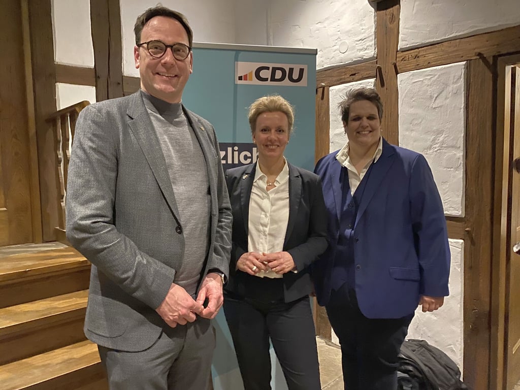 Ministerin Brandes beim Neujahrsempfang der CDU Drensteinfurt