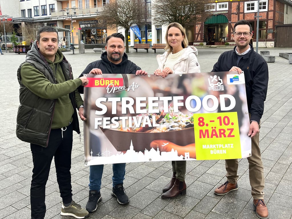 Neues Streetfood-Festival eröffnet Veranstaltungssaison in Büren