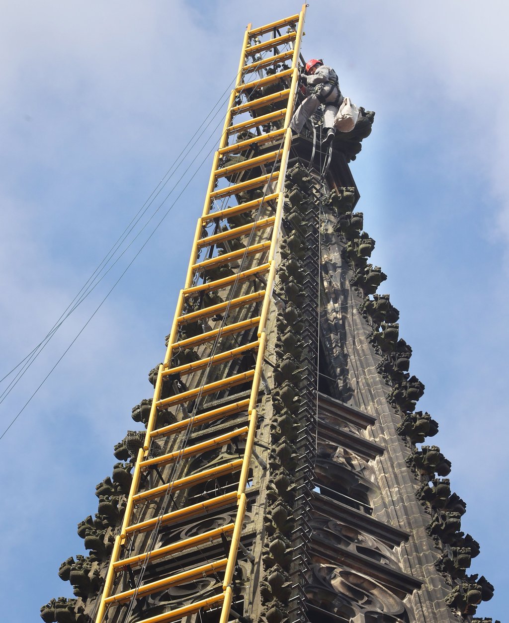 Abbau der Himmelsleiter in Bildern