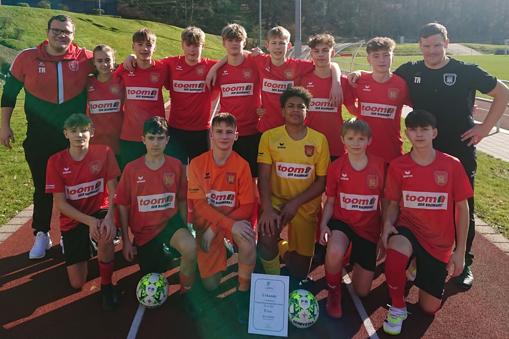 Futsal: C-Junioren der Spvg Brakel auf Platz sieben in NRW