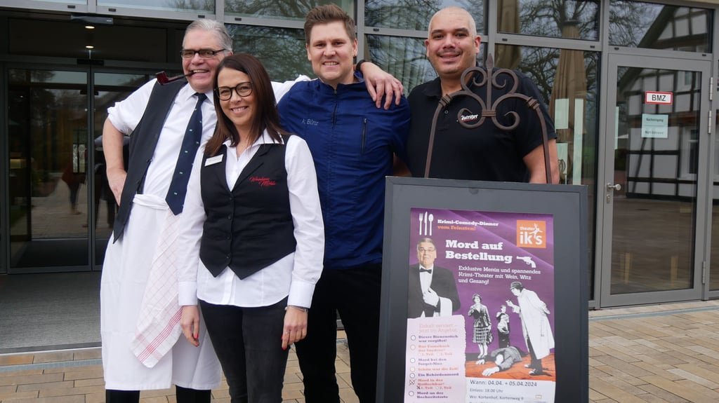 Bad Oeynhausen: Zweimal Krimi-Comedy-Dinner im Kortenhof