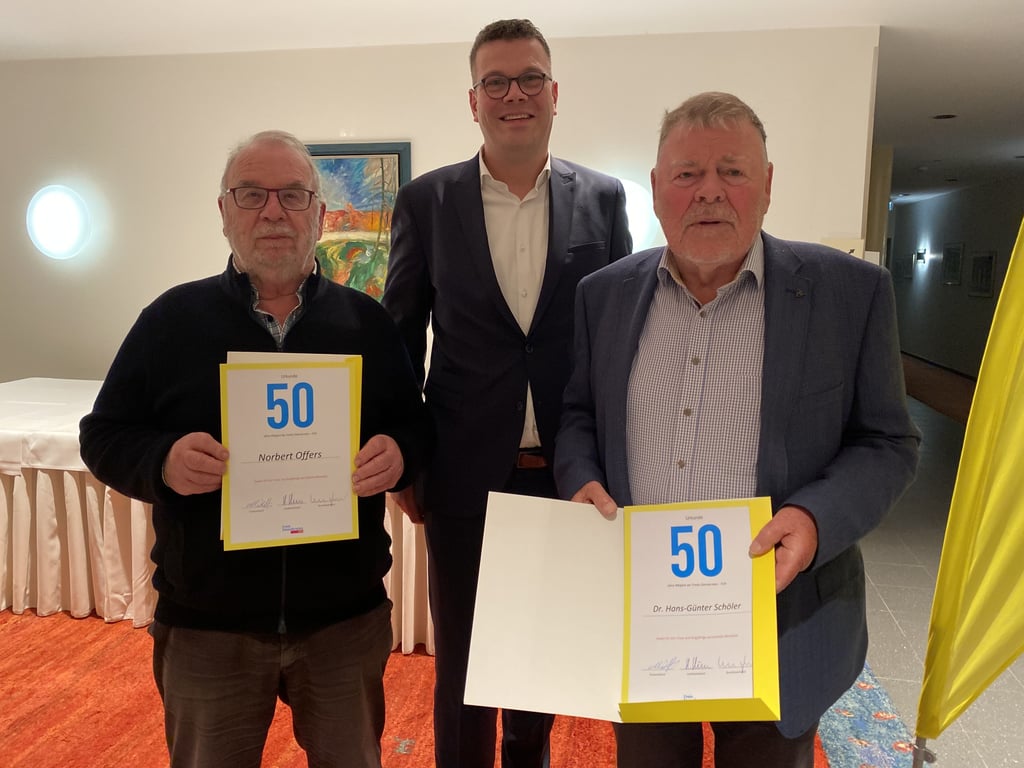 Markus Diekhoff bleibt FDP Vorsitzender im Kreis