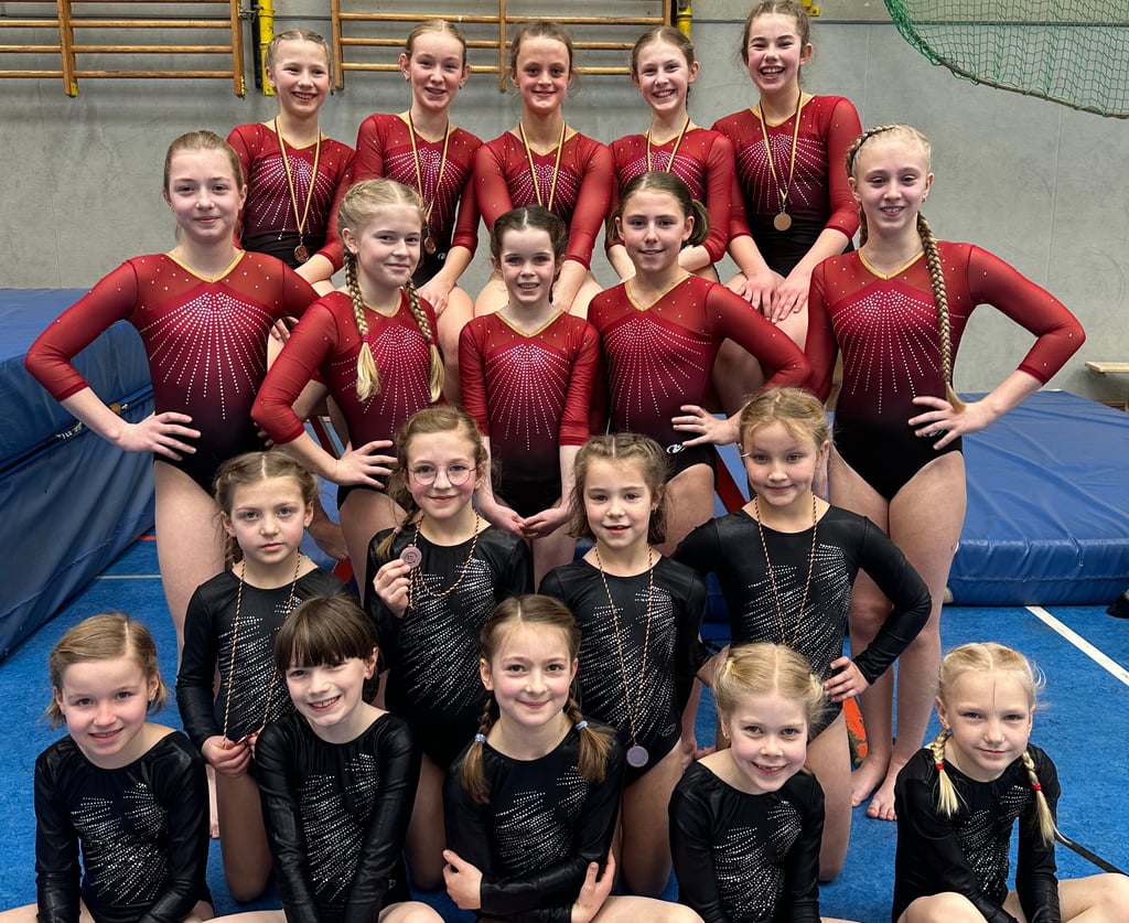 Platz eins und drei für TVL-Turnerinnen