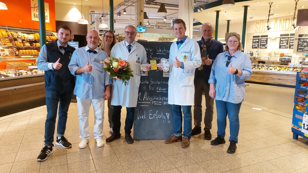 Spenge: Günter Broxtermann ist neue Leiter des Edeka-Marktes
