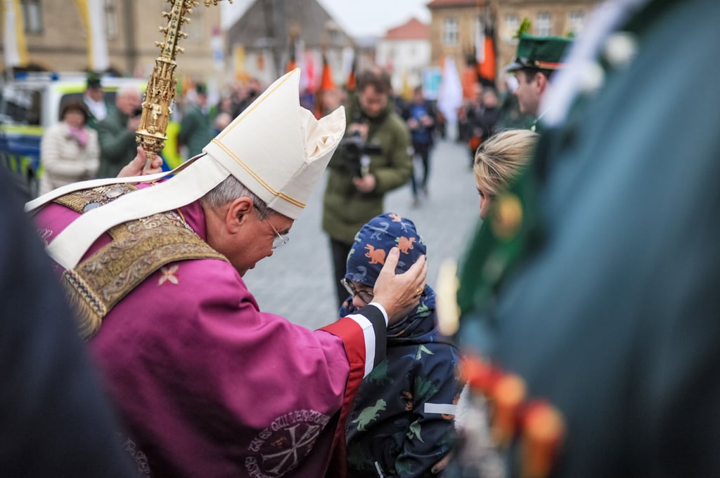 Neuer Paderborner Erzbischof Udo Markus Bentz beim Fest der Begegnungen