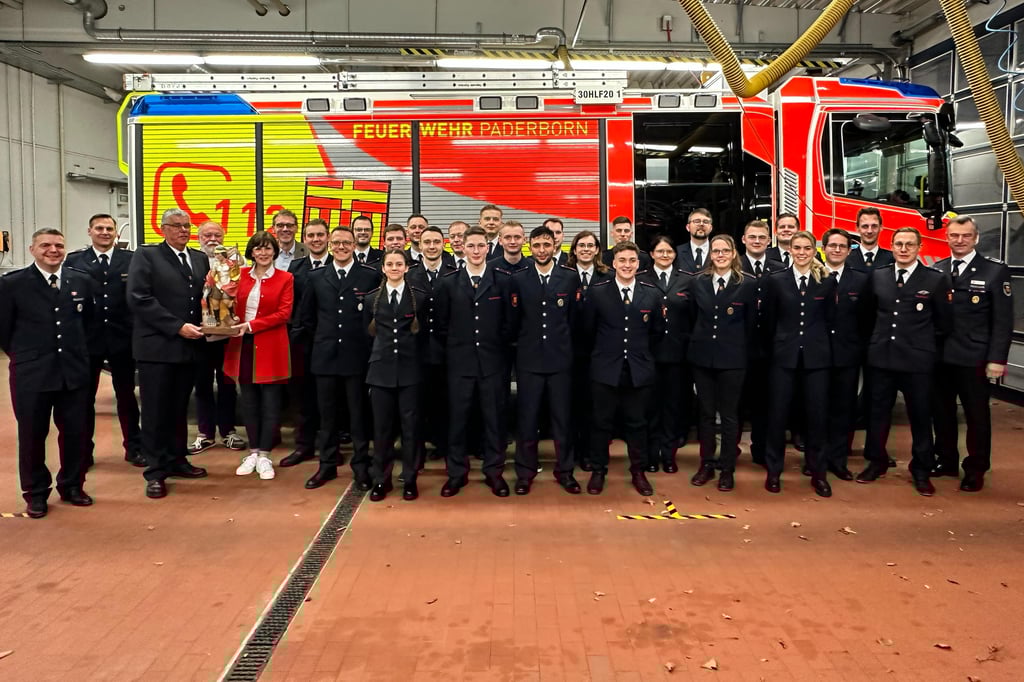 Paderborn: Benjamin Follert ist neuer Löschzugführer in Schloß Neuhaus