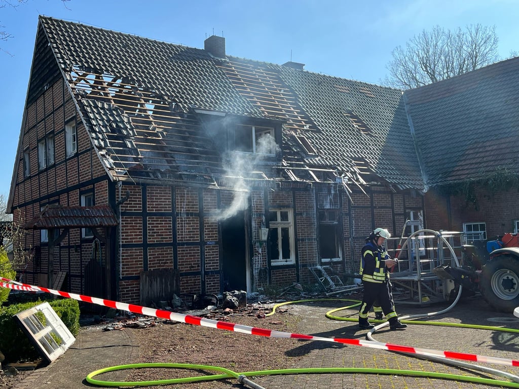 Großfeuer in Telgte: Technischer Defekt ist Brandursache