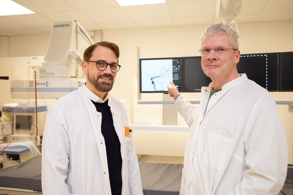 Erste „Thrombektomie“ am Krankenhaus in Höxter