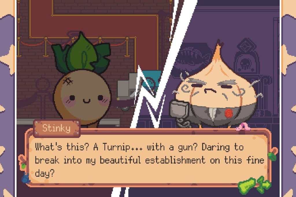 «Turnip Boy Robs A Bank»: Mit dieser Rübe spaßt man nicht