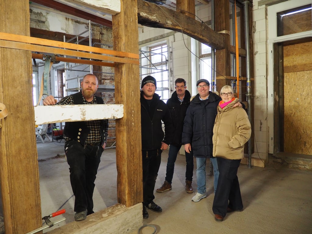 Das Herz des Hauses freigelegt