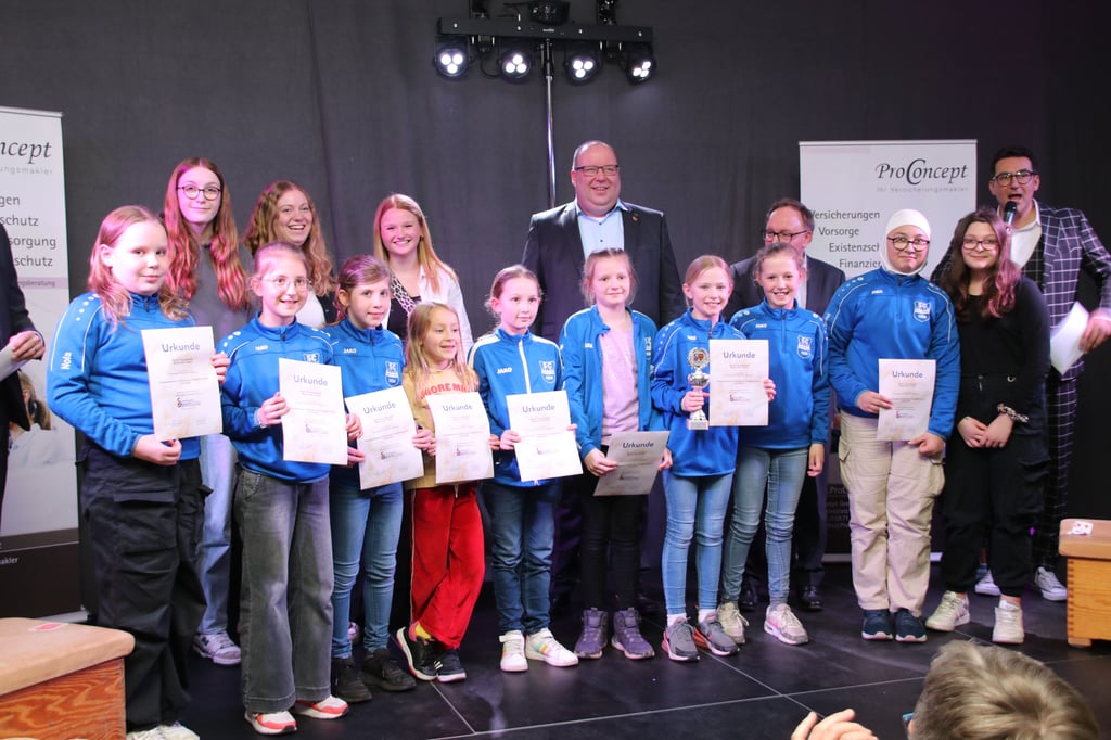 Bilder zur Sportlerehrung in Saerbeck 2024