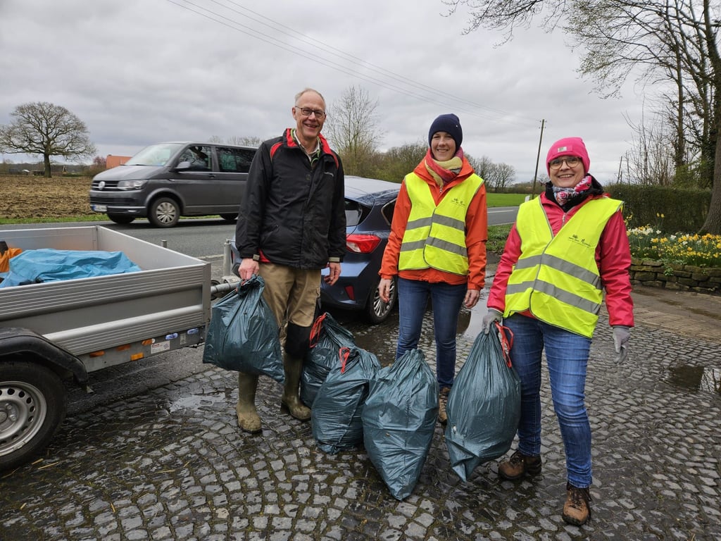 Erfolgreicher Frühjahrsputz im Dorf