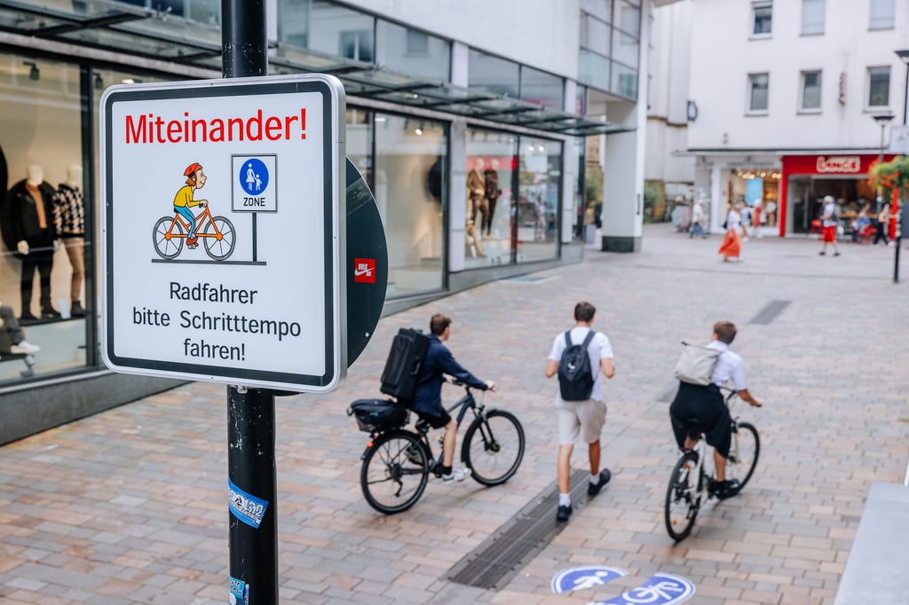 Paderborn: Bilanz von umstrittenem Verkehrsversuch: keine Unfälle, aber auch kaum genutzt