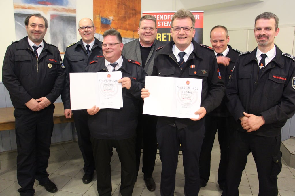 Feuerwehr Stemwede: 430 Einsatzkräfte sind aktiv