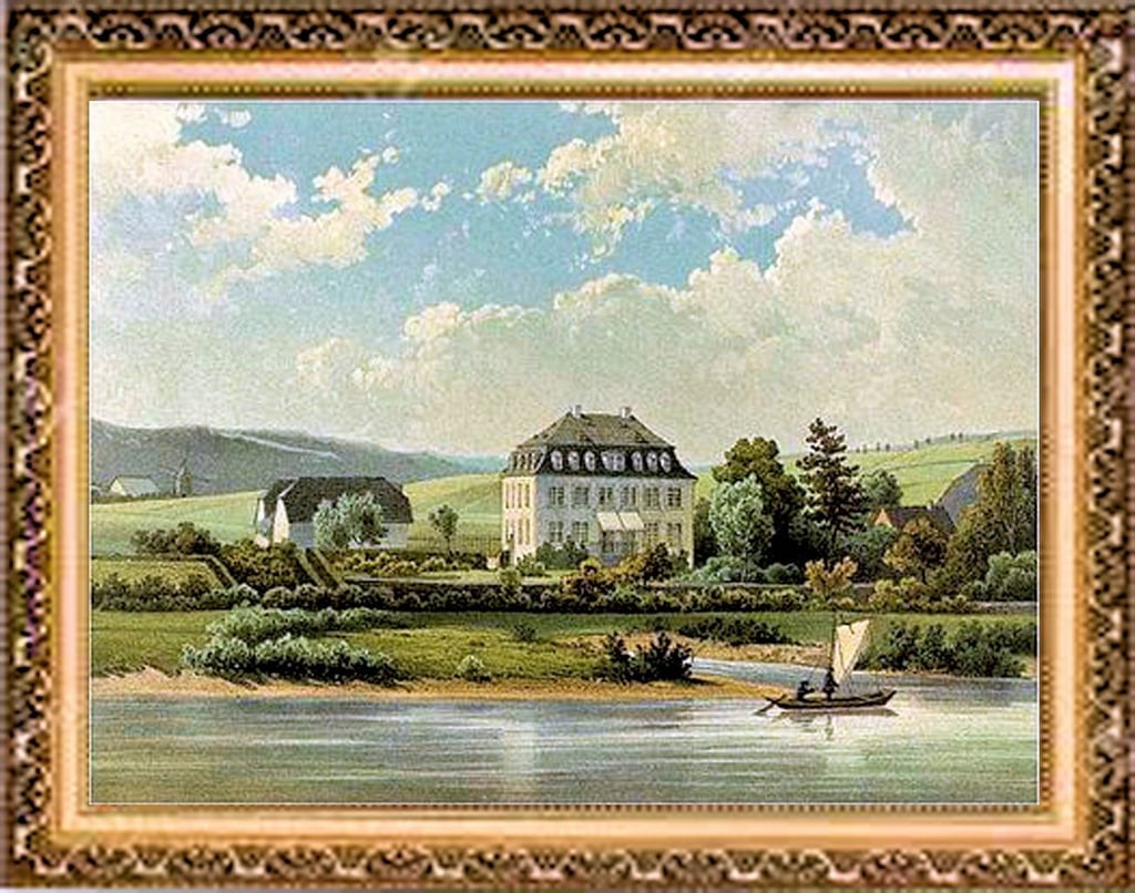 Schlösser im Kreis Höxter: Alte Lithographien von Alexander Duncker