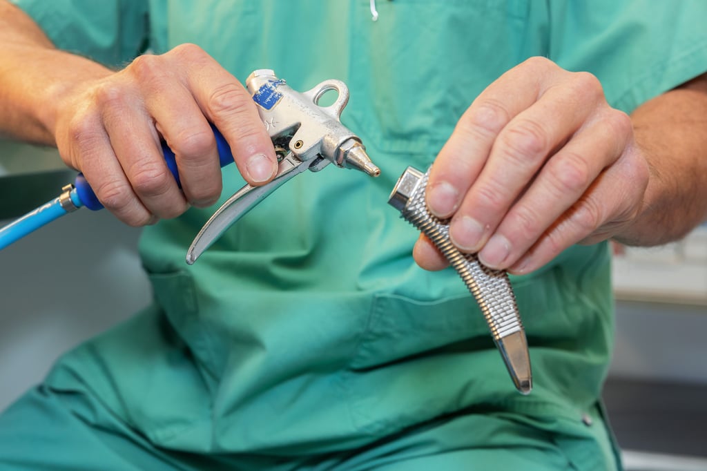 Ein Team für 1,5 Millionen OP-Instrumente