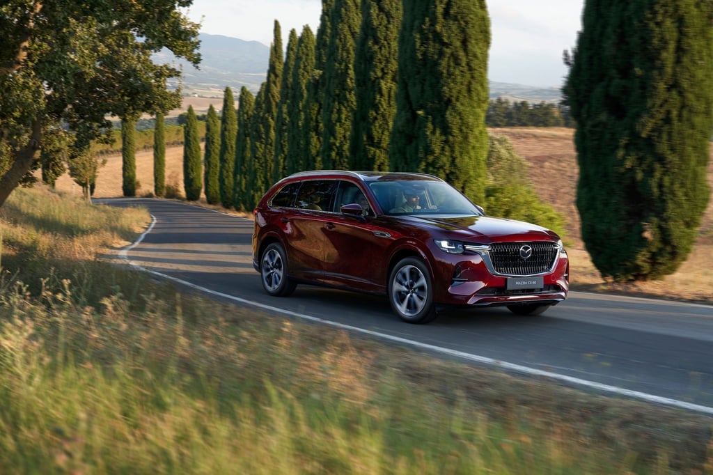 Der neue Mazda CX-80: SUV für bis zu sieben Leute