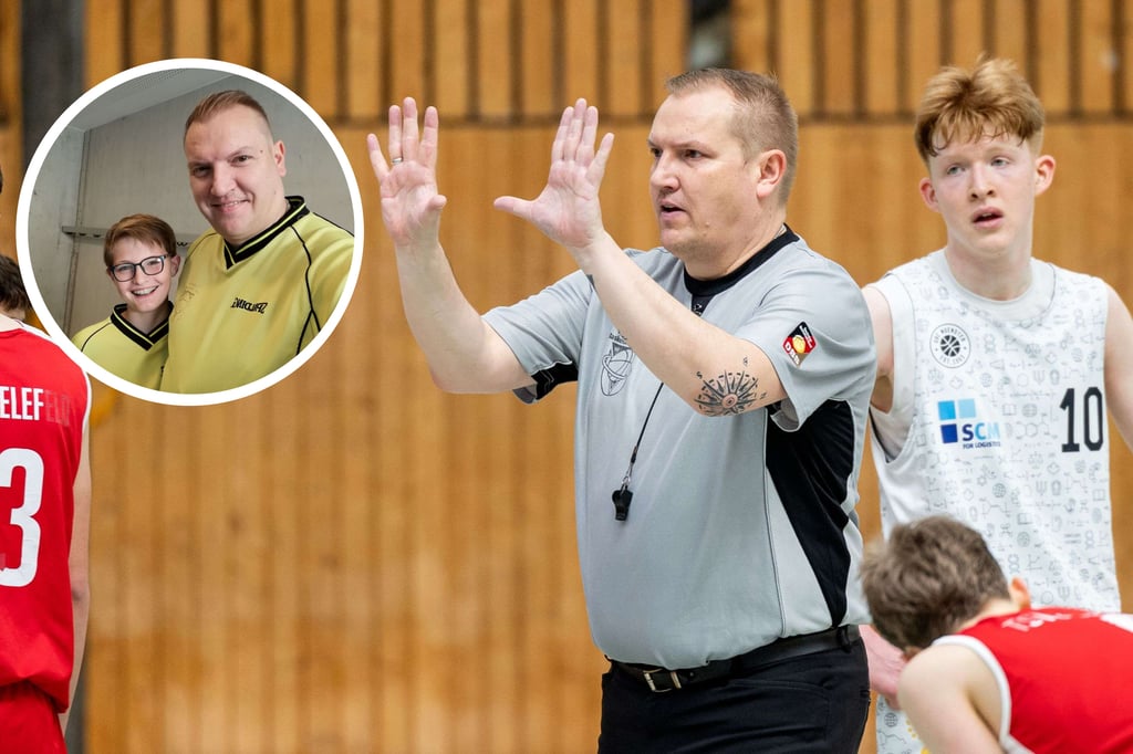 Wie der Vater, so der Sohn: Raack-Duo pfeift gemeinsam im Basketball